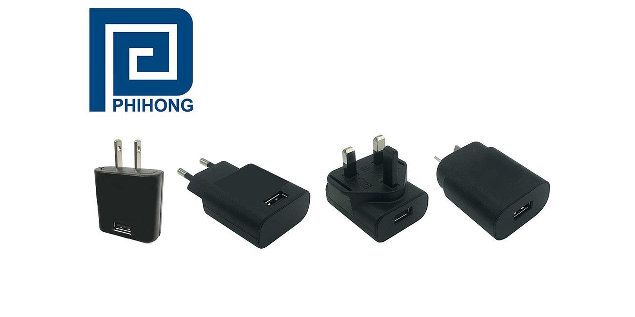Phihong Launches Compliant 2.75W 5V USB Adapter Series