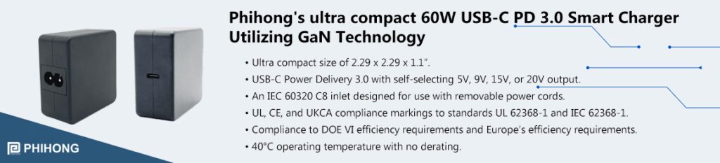 GaN Charger: The Future of Rapid Charging Devices | Phihong