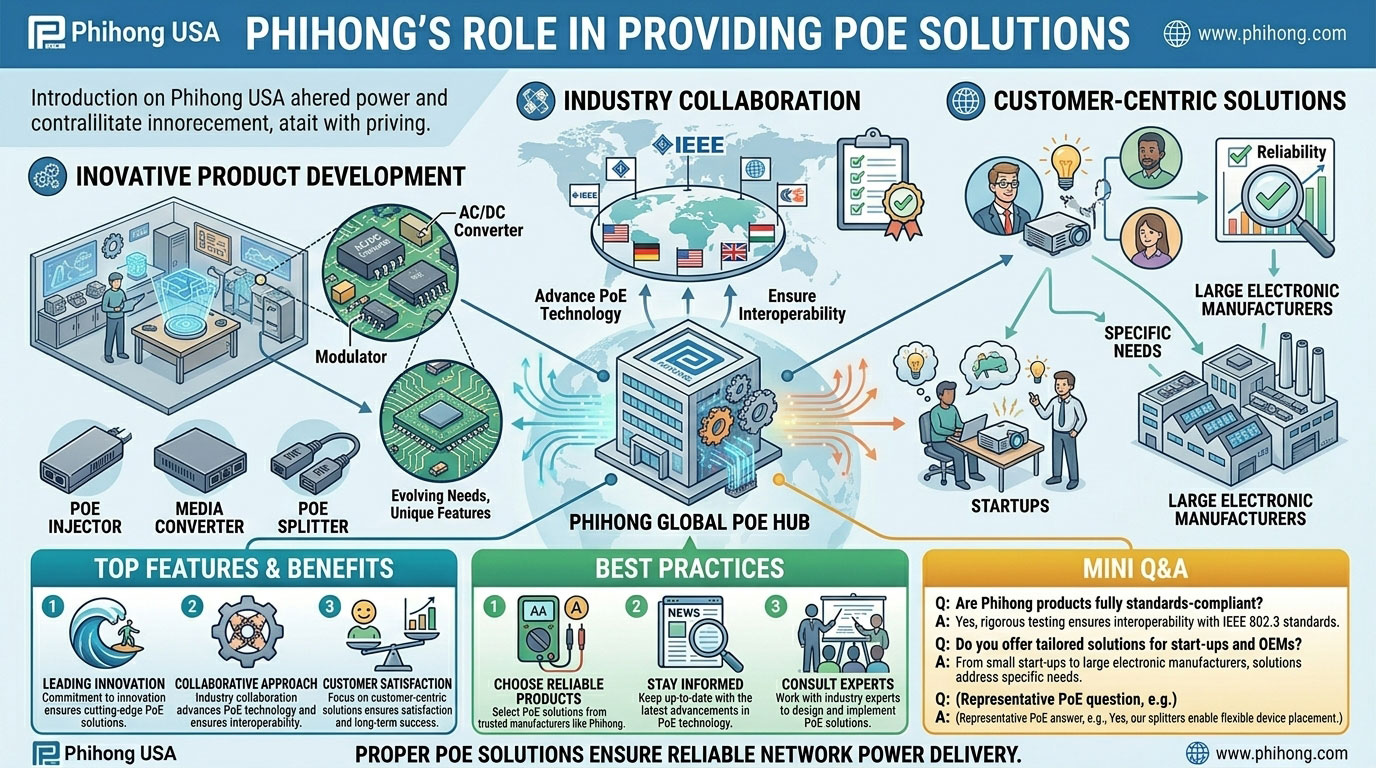 Introduction to PoE Injectors: A Beginner’s Guide to PoE Solutions