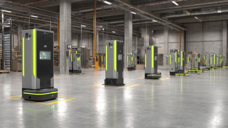 AGV Docking Station Design for Scalable 24/7 Charging | Phihong